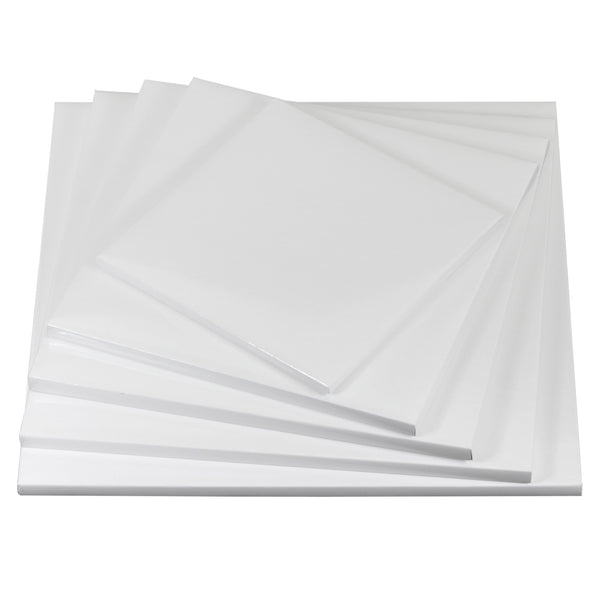 Thick White 9" Square Cake Board – Chloe Bakeware